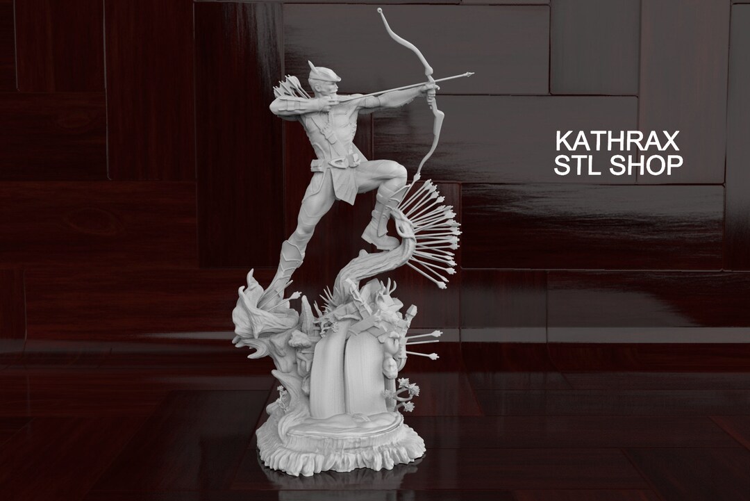 Green Arrow 3D Print STL File - Etsy