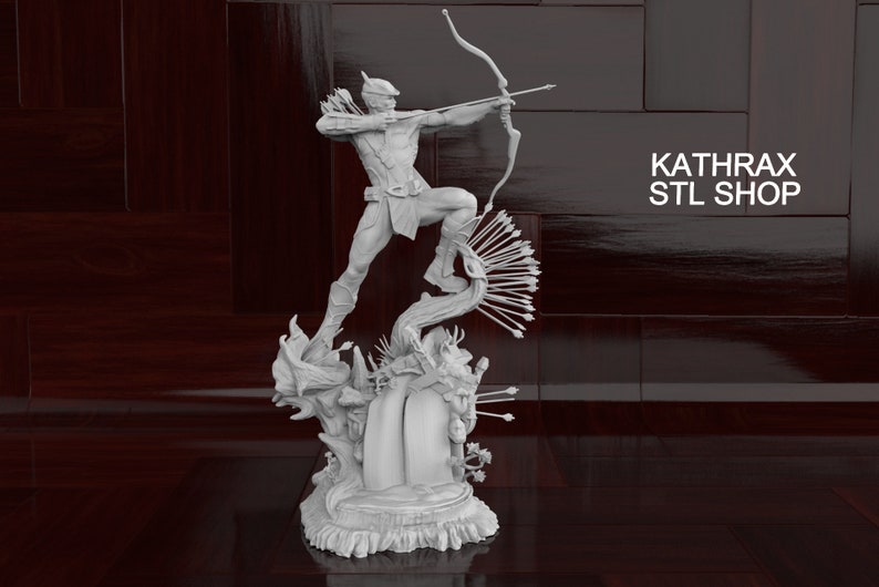 Green Arrow 3D Print STL File - Etsy