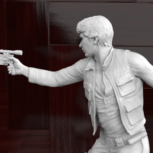 Han Solo Star Wars 3D Print STL File (Instant Download) - Etsy