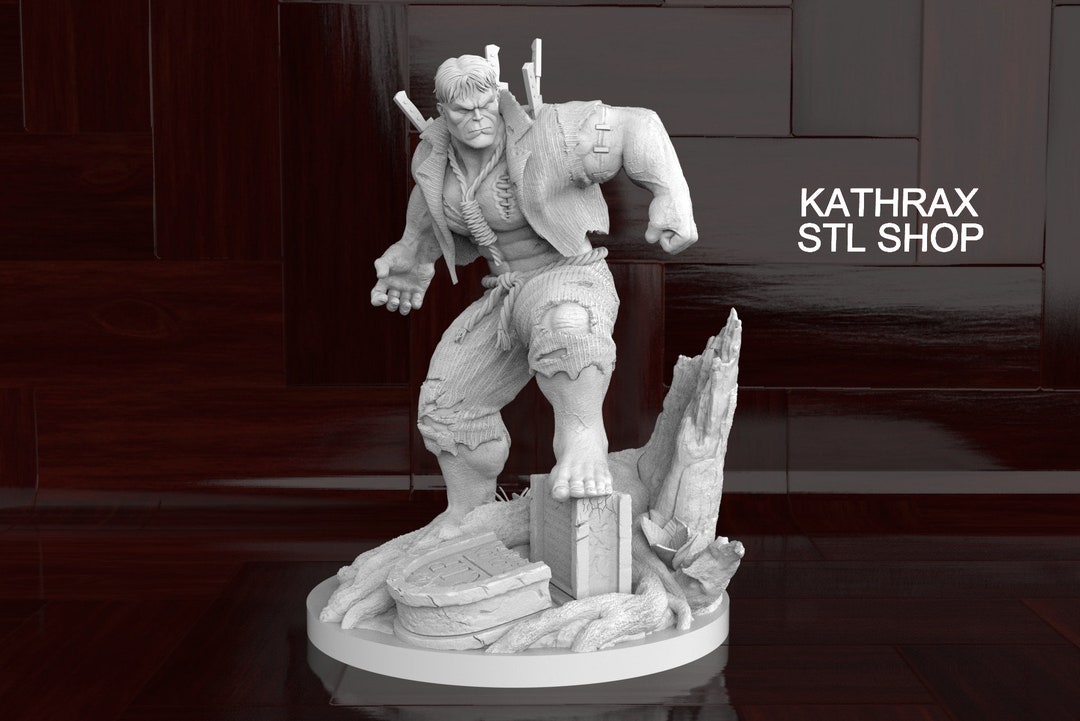 Hulk RIP 3D Print STL File - Etsy