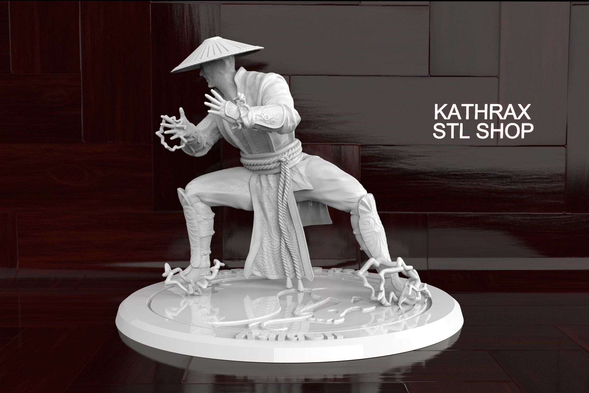 Raiden Mortal Kombat 3D Print STL File - Etsy UK