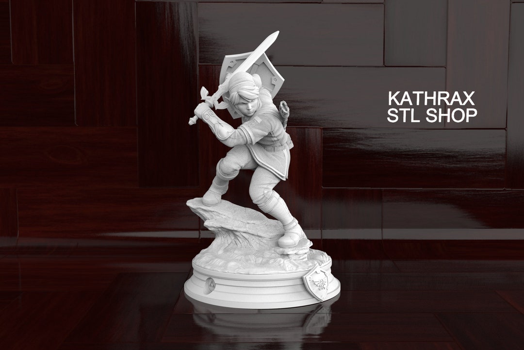 Download Stl File The Legend Of Zelda Link 3d Printable Legend Of