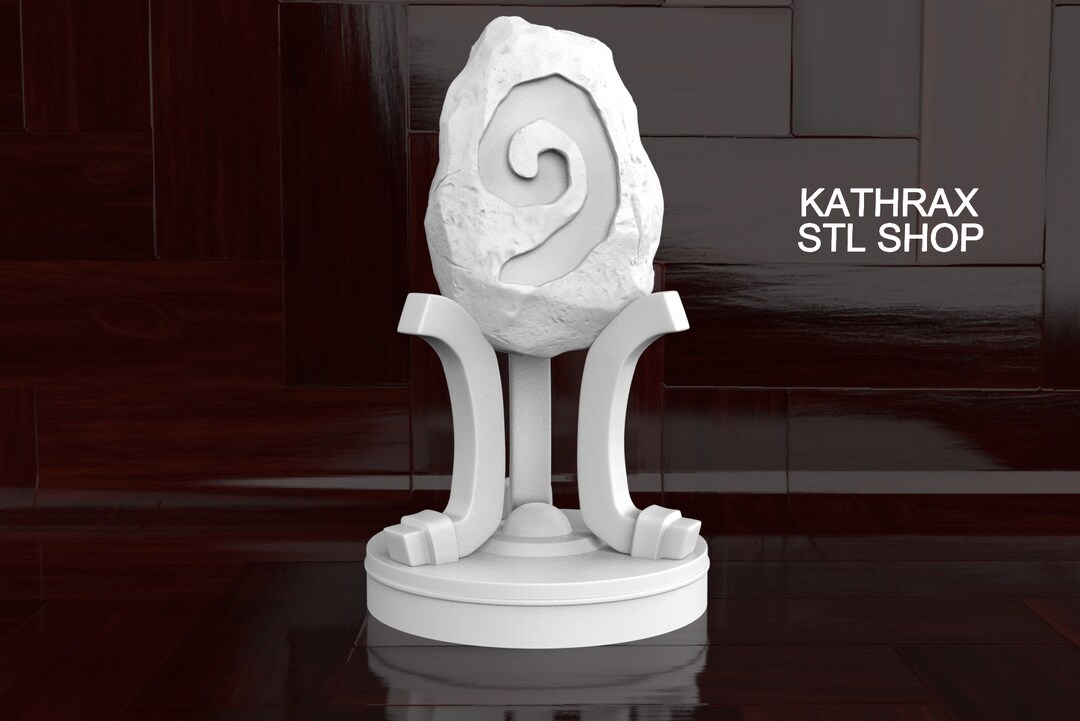 Heartstone Stand 3D Print STL File - Etsy