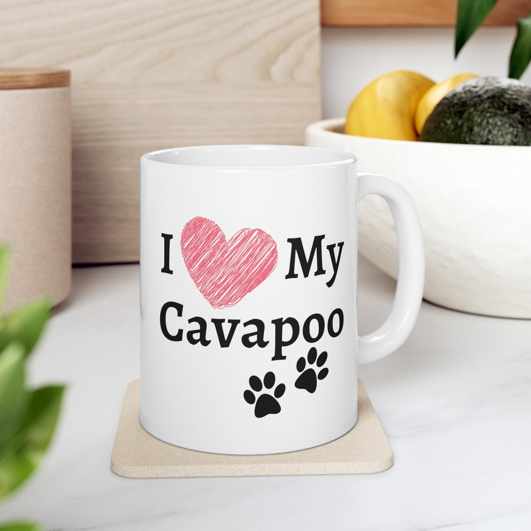Cavapoo Mug | Cavapoo Gift | I Love My Cavapoo | Cavoodle Mug ...