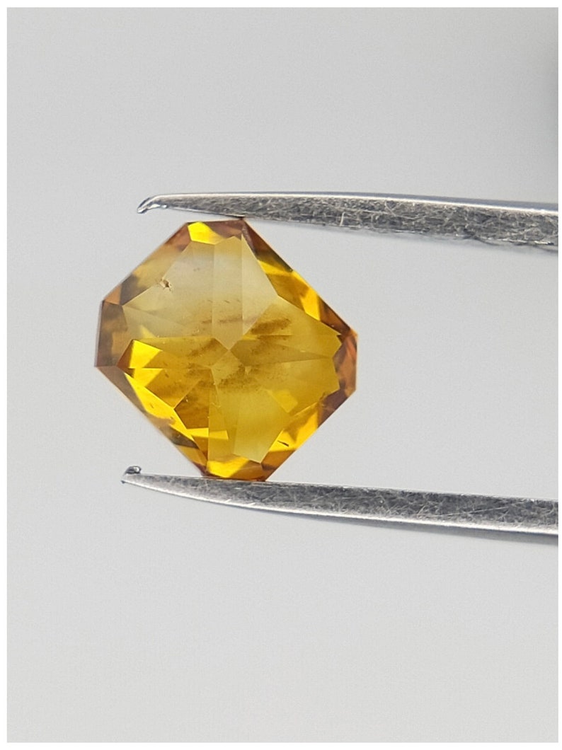 Rare Fancy Vivid Golden Yellow Natural Diamond - Etsy