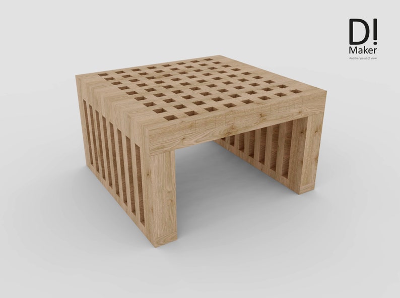 Planos mesa auxiliar de listón 2x4. Planos de montaje. Bricolaje, DIY ...