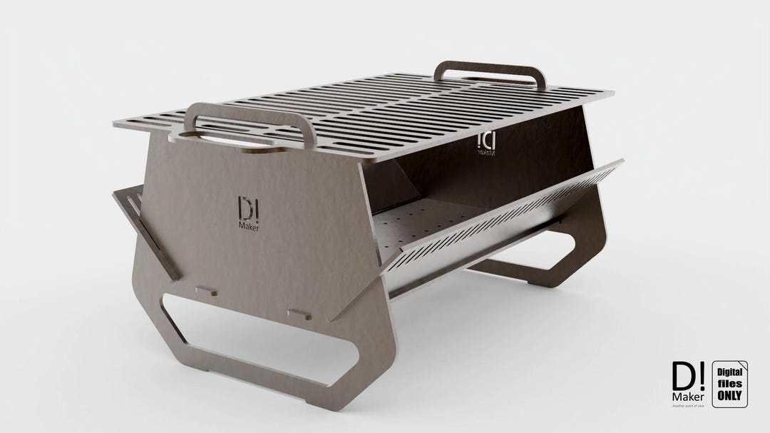 Grill, BBQ, Barbecue, CNC Plasma, Dxf, Svg, Pdf. Digital Item, Not ...