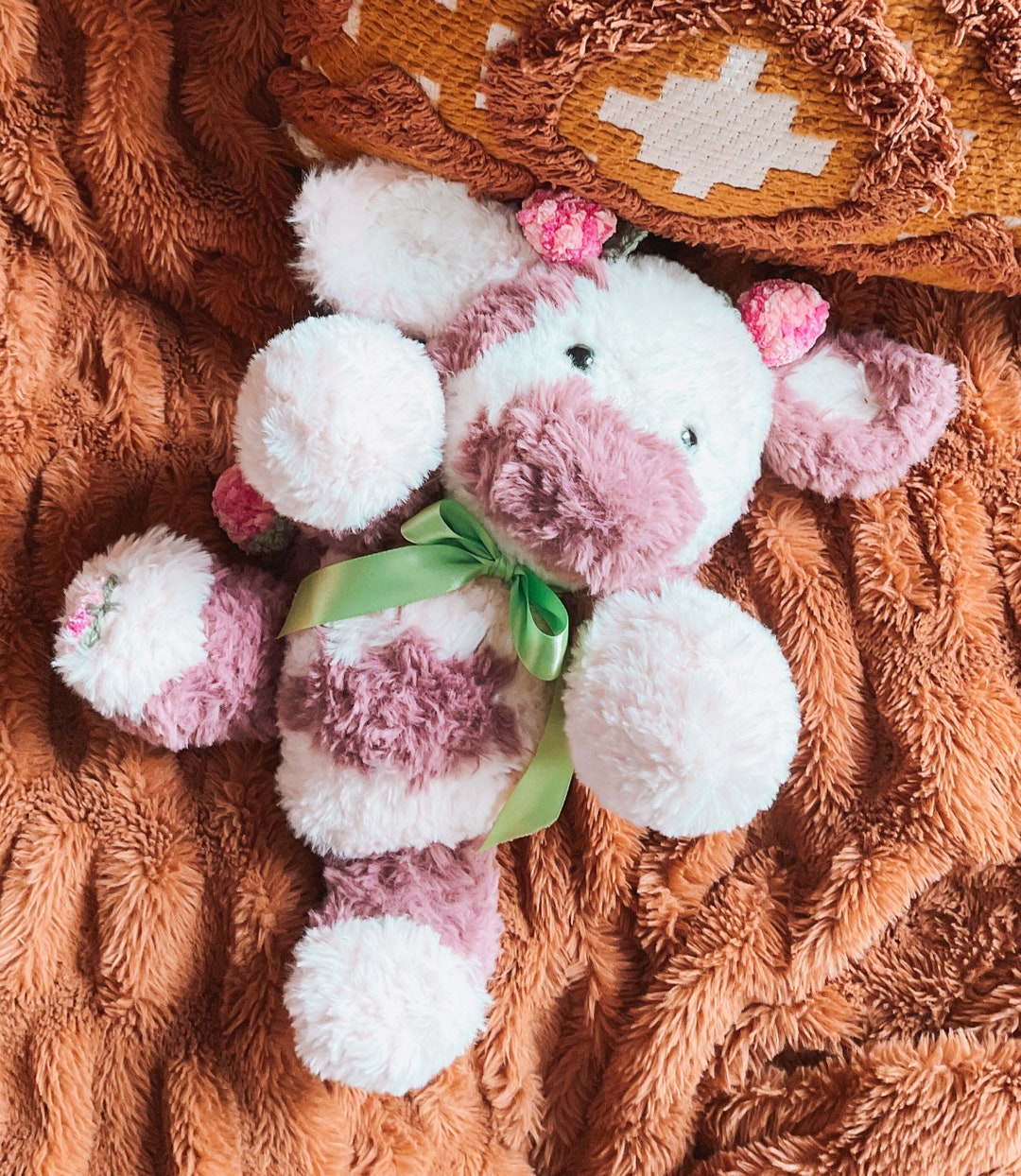 Handcrafted Crocheted Strawberry Cow Plushie PATTERN - Adorable ...