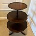Antique 3 Tier Pie Crust Table by Ferguson Bro. Hoboken NJ 34” Tall ...