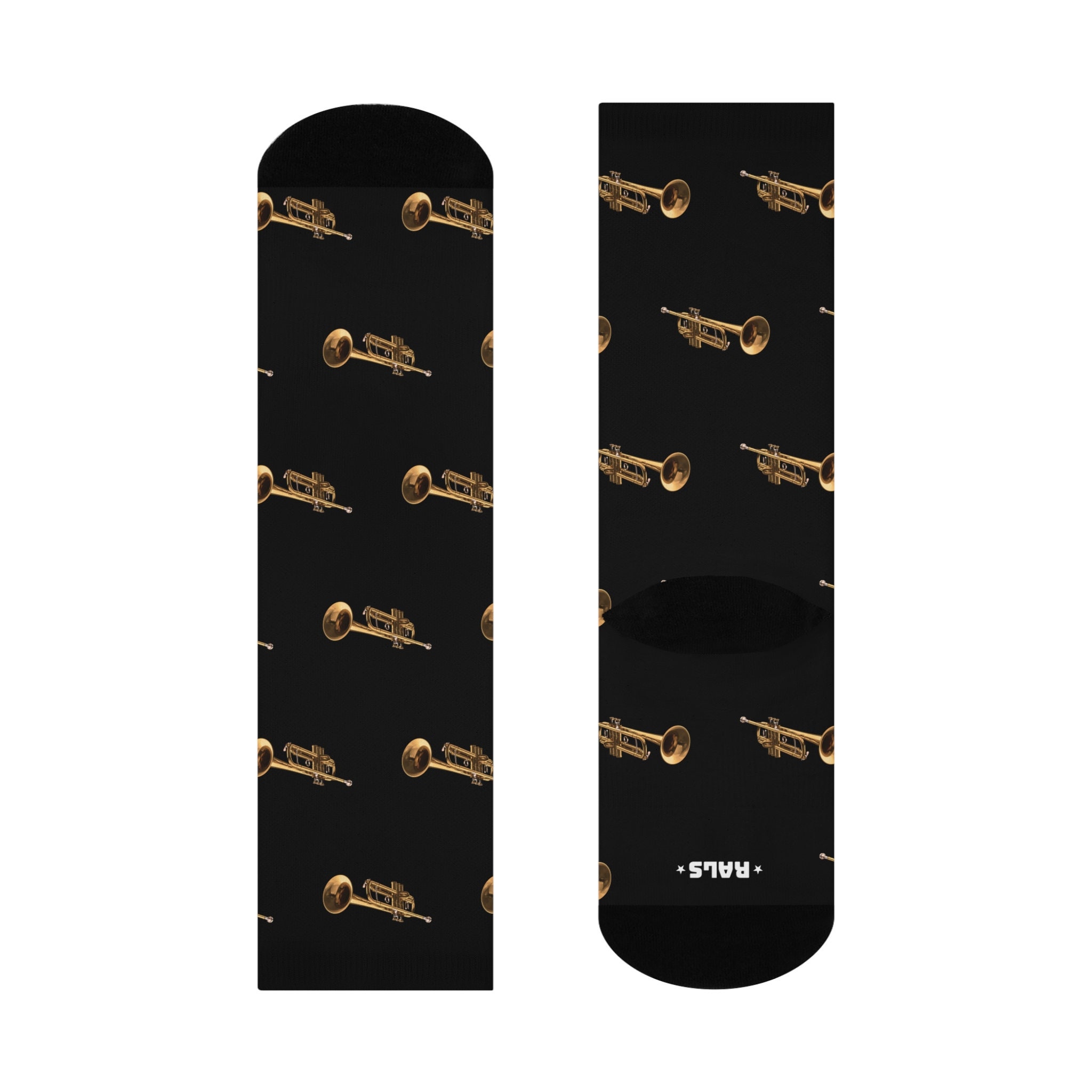 Trumpet Crew Socks | Unique Classical Orchestra Gift for Music Lovers ...