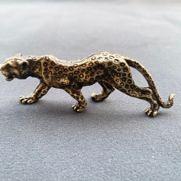 Leopard Figurine - Etsy