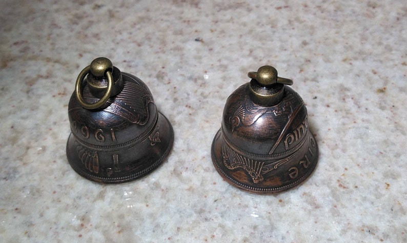Lucky Irish Penny Coin Bell - Etsy