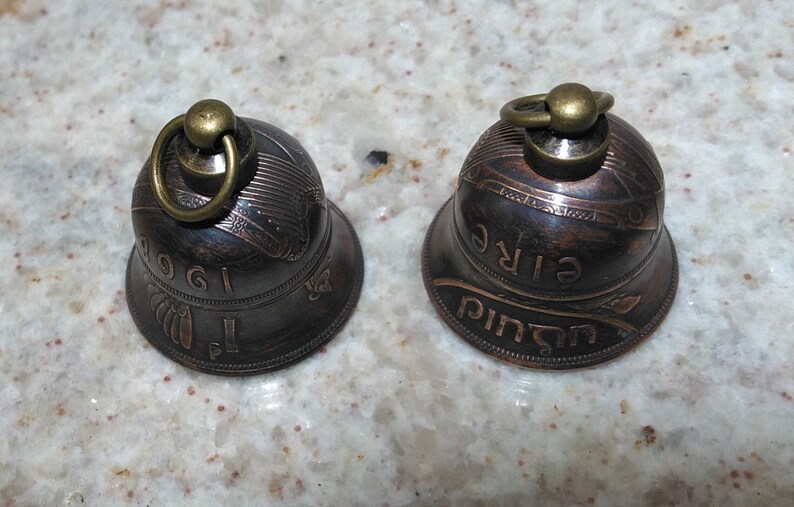 Lucky Irish Penny Coin Bell - Etsy