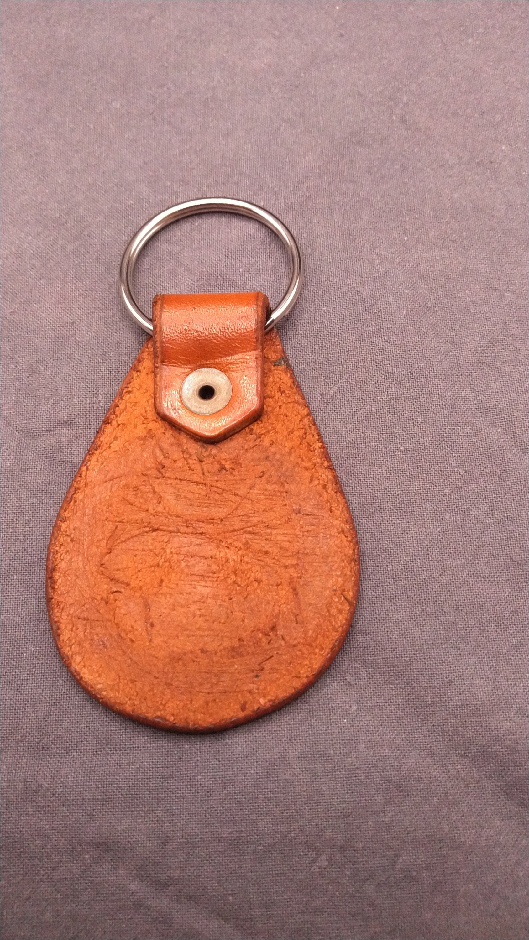 Celtic Trinity Knot, Triquetra Key Fob, Leather - Etsy