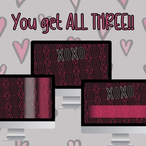 Xoxo Desktop Wallpaper Organizer | Desktop Aesthetic | Computer ...