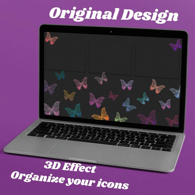 3D Butterfly Desktop Wallpaper Organizer 2024 | Windows Desktop ...