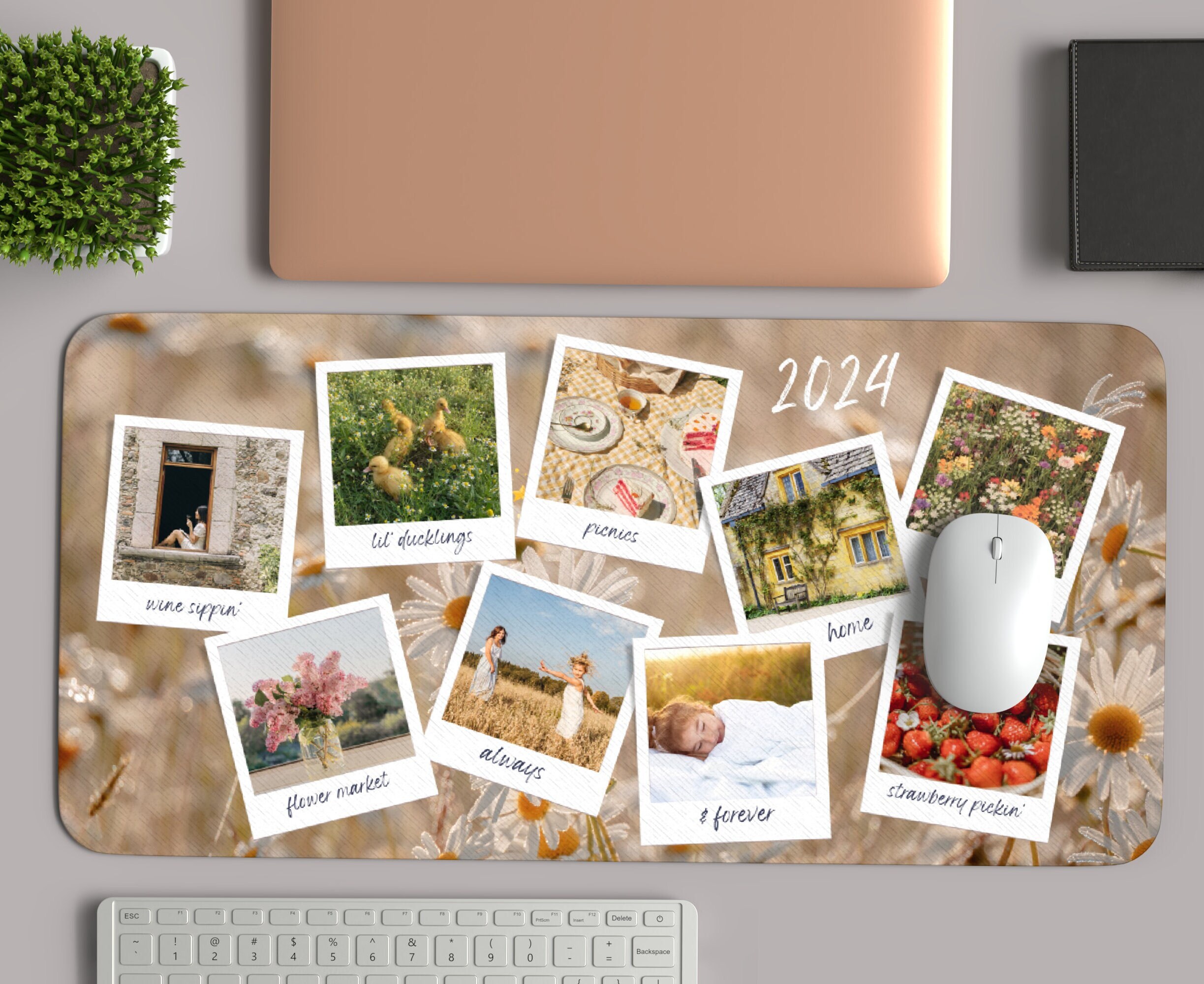 Custom Desk Mat Vision Board | Cubicle Decor Mouse Pad | Mousepads ...
