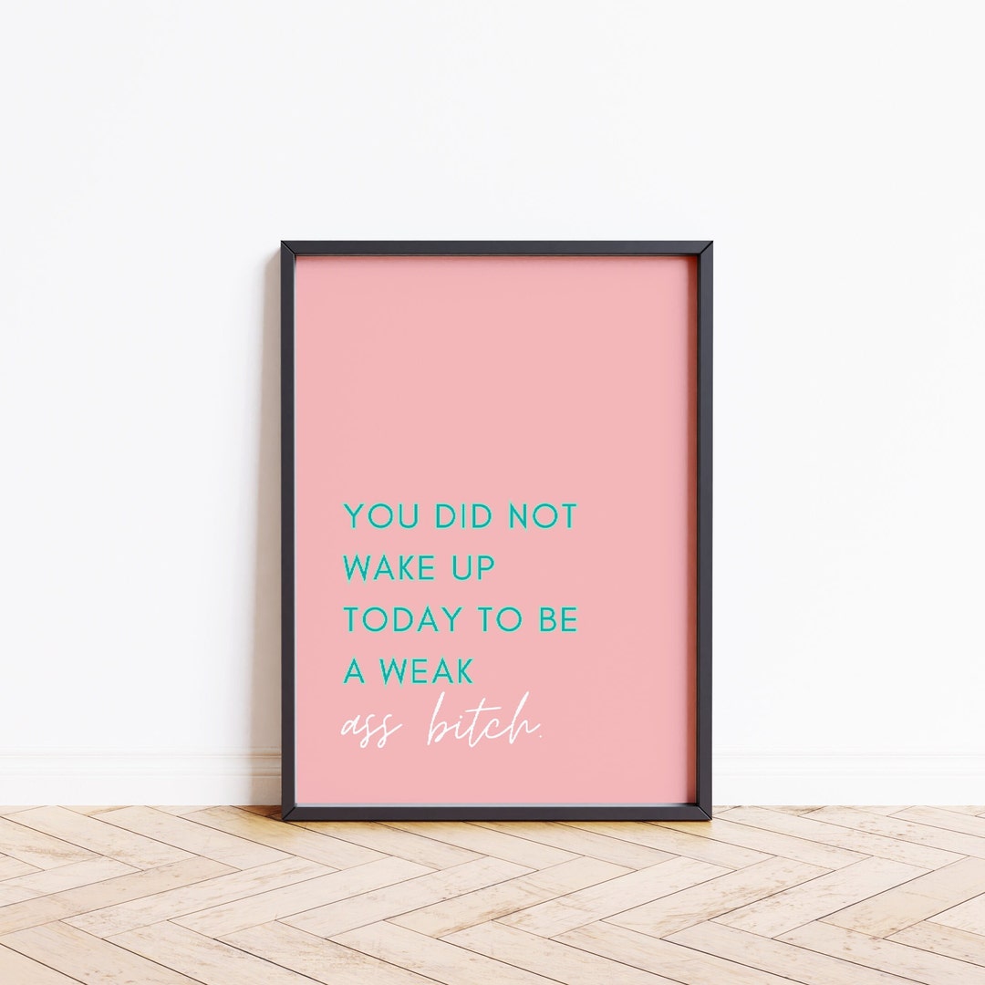 Printable Quote Wall Art | Digital Poster | Motivational Art Print ...