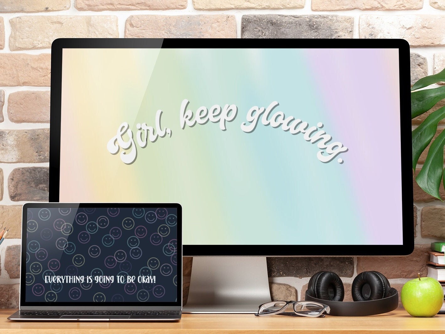Computer Backgrounds Pastel | Desktop Aesthetic | Chromebook Wallpaper ...