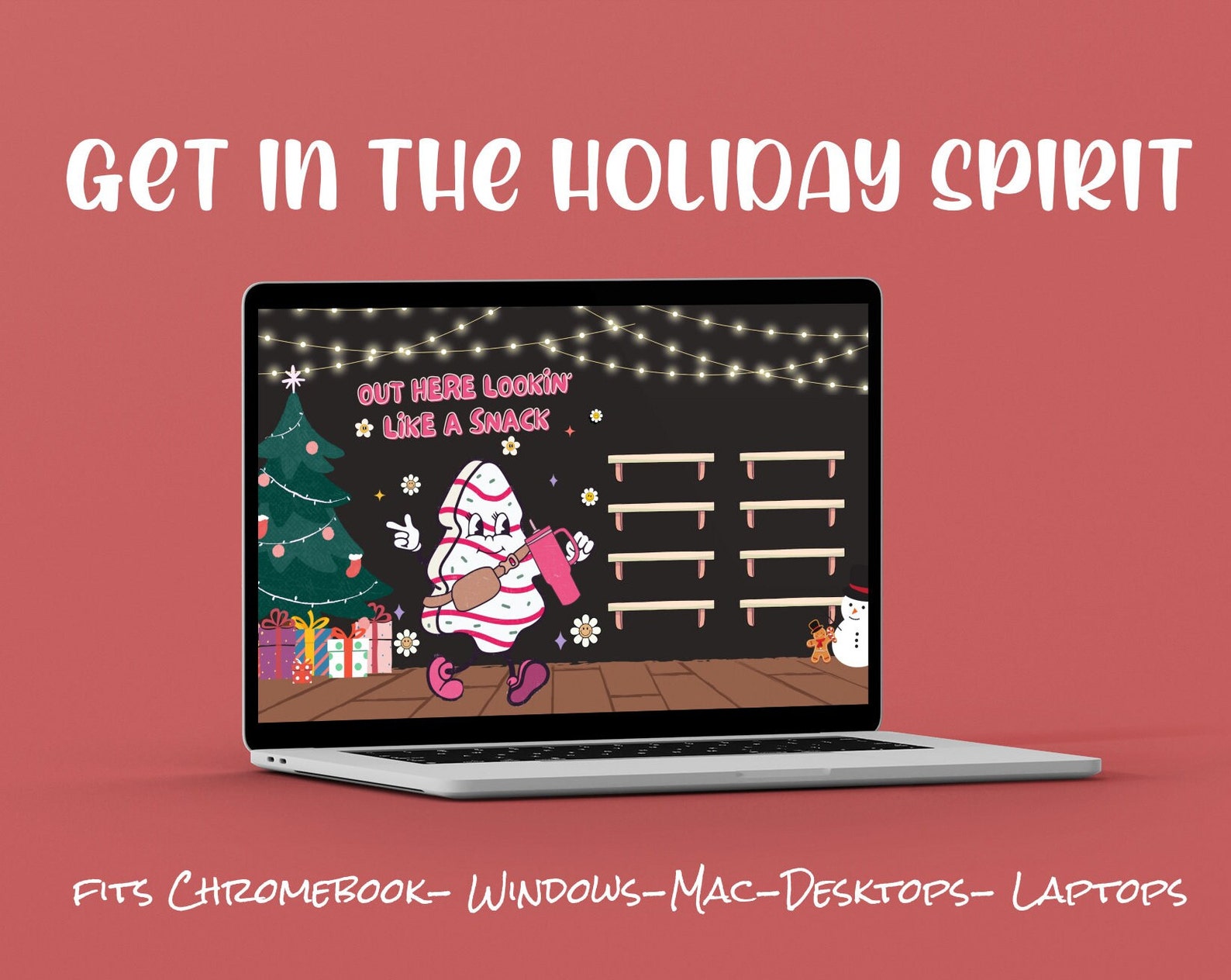 Christmas Desktop Wallpaper Desktop Organizer MacBook Wallpaper ...
