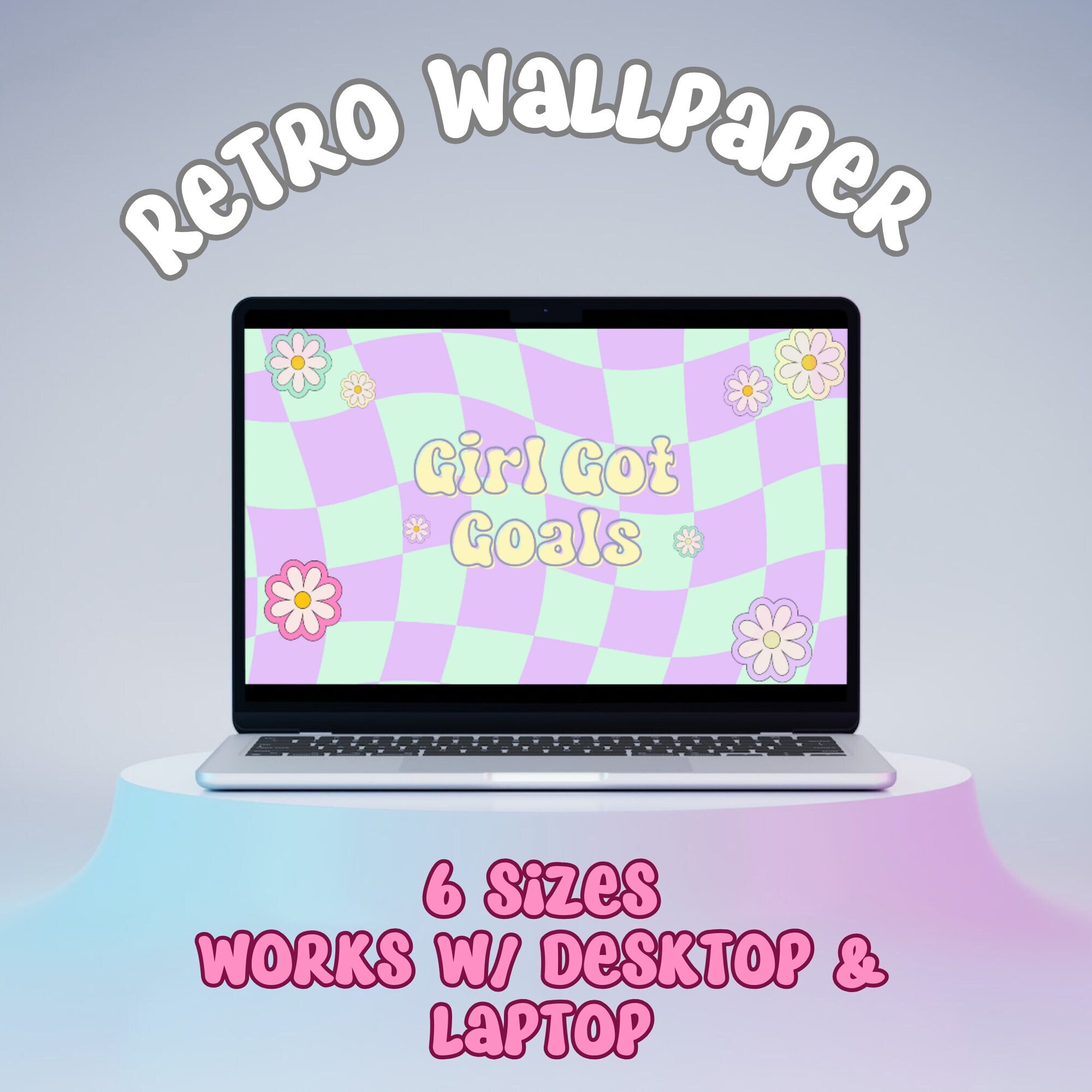 Desktop Wallpaper | Retro Computer Backgrounds | Colorful Wallpaper ...