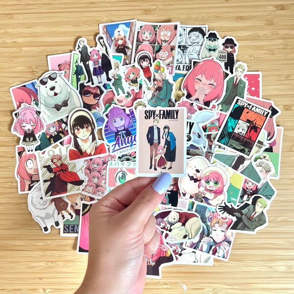 Anime Sticker Pack - Etsy