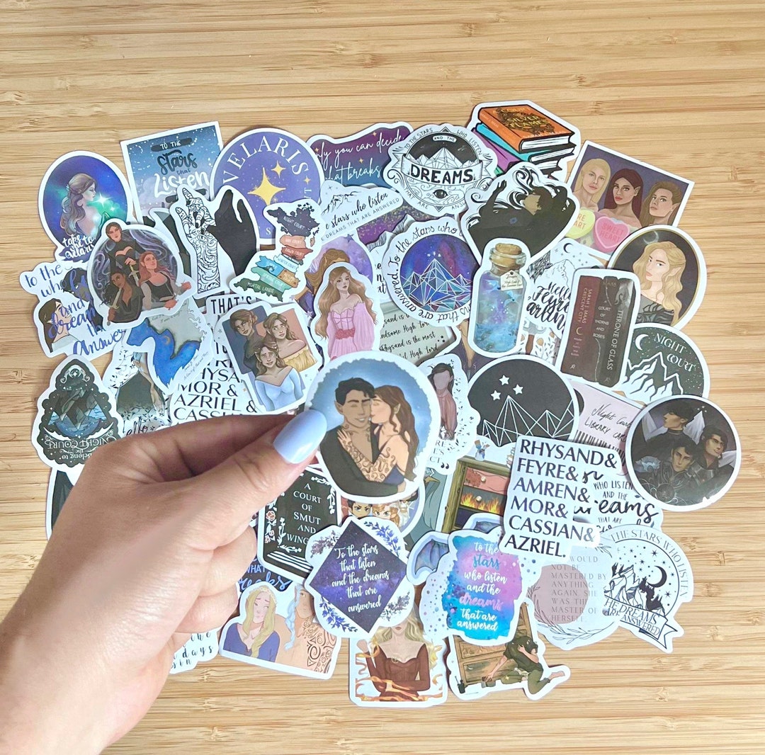 ACOTAR Sticker Pack, Velaris City of Starlight Waterproof Decals, Night ...