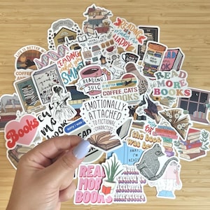 Book Stickers - Etsy