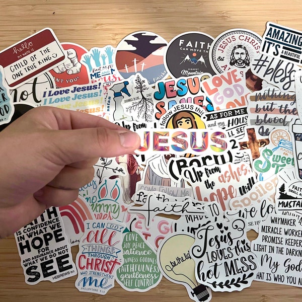 Aesthetic Christian Sticker - Etsy