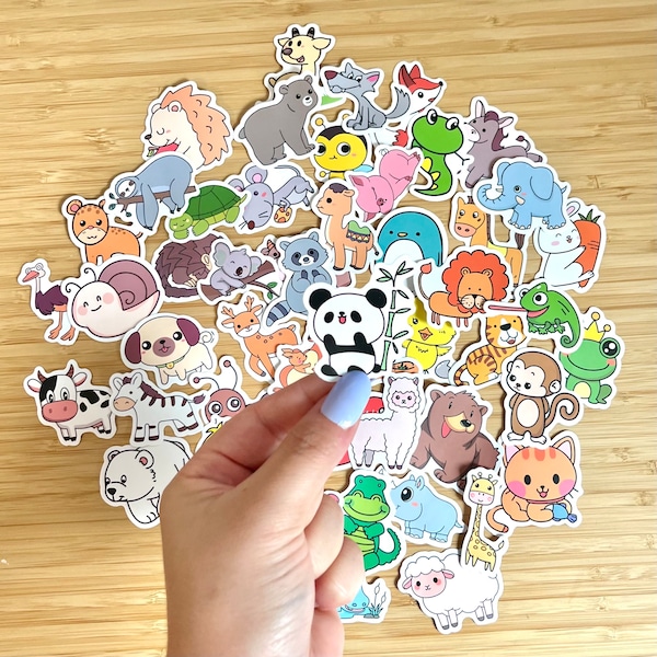 Small Animal Sticker - Etsy
