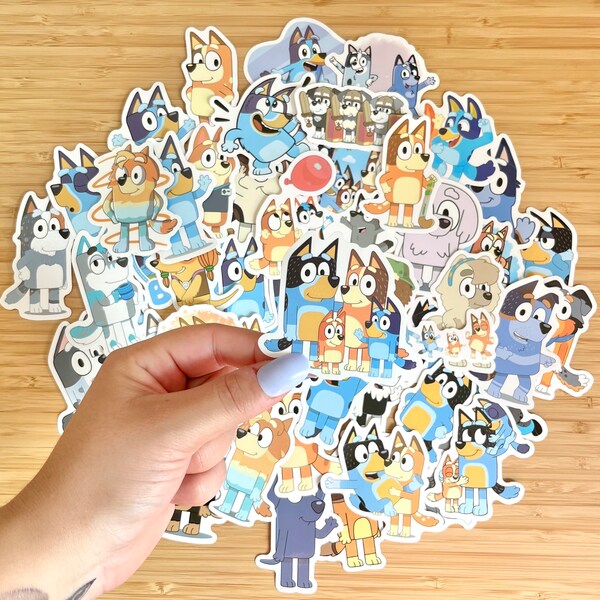 Bluey Decal Stickers - Etsy