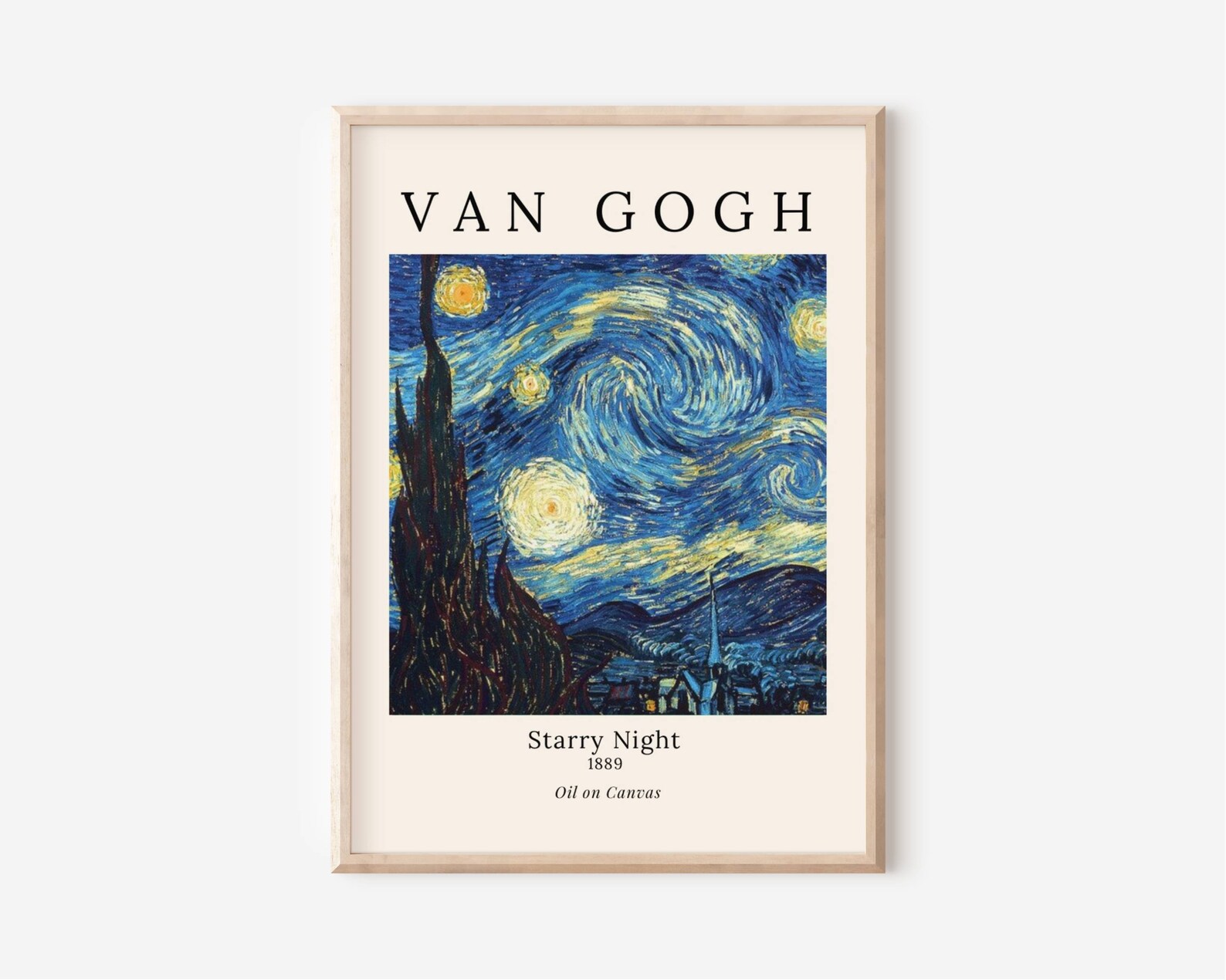 Vincent Van Gogh Print, Van Gogh Printable Art, Starry Night, Fine Art ...