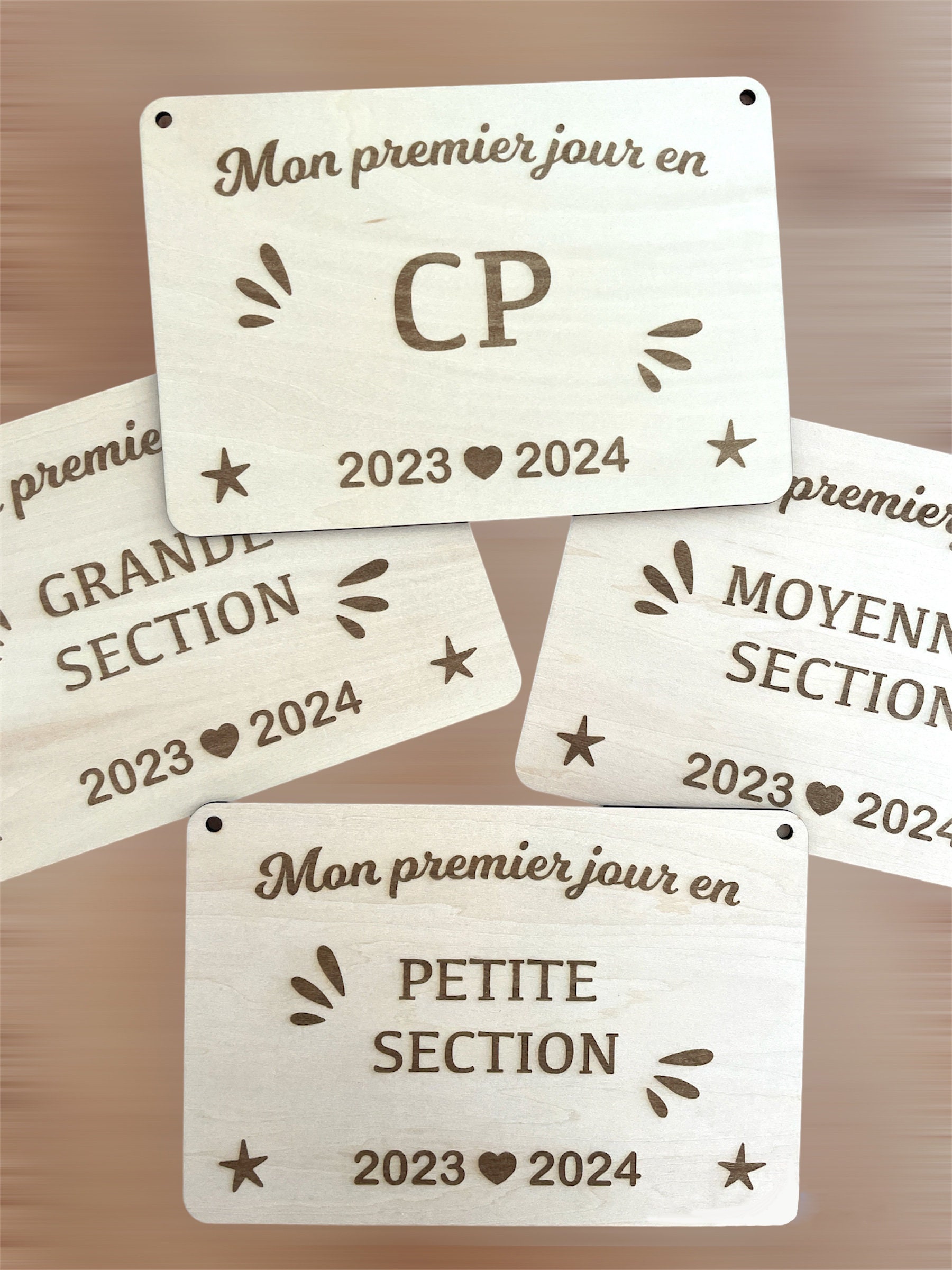 Pancarte rentrée scolaire mon premier jour d'école décoration chambre ...