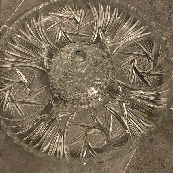 Crystal Veggie Tray - Etsy