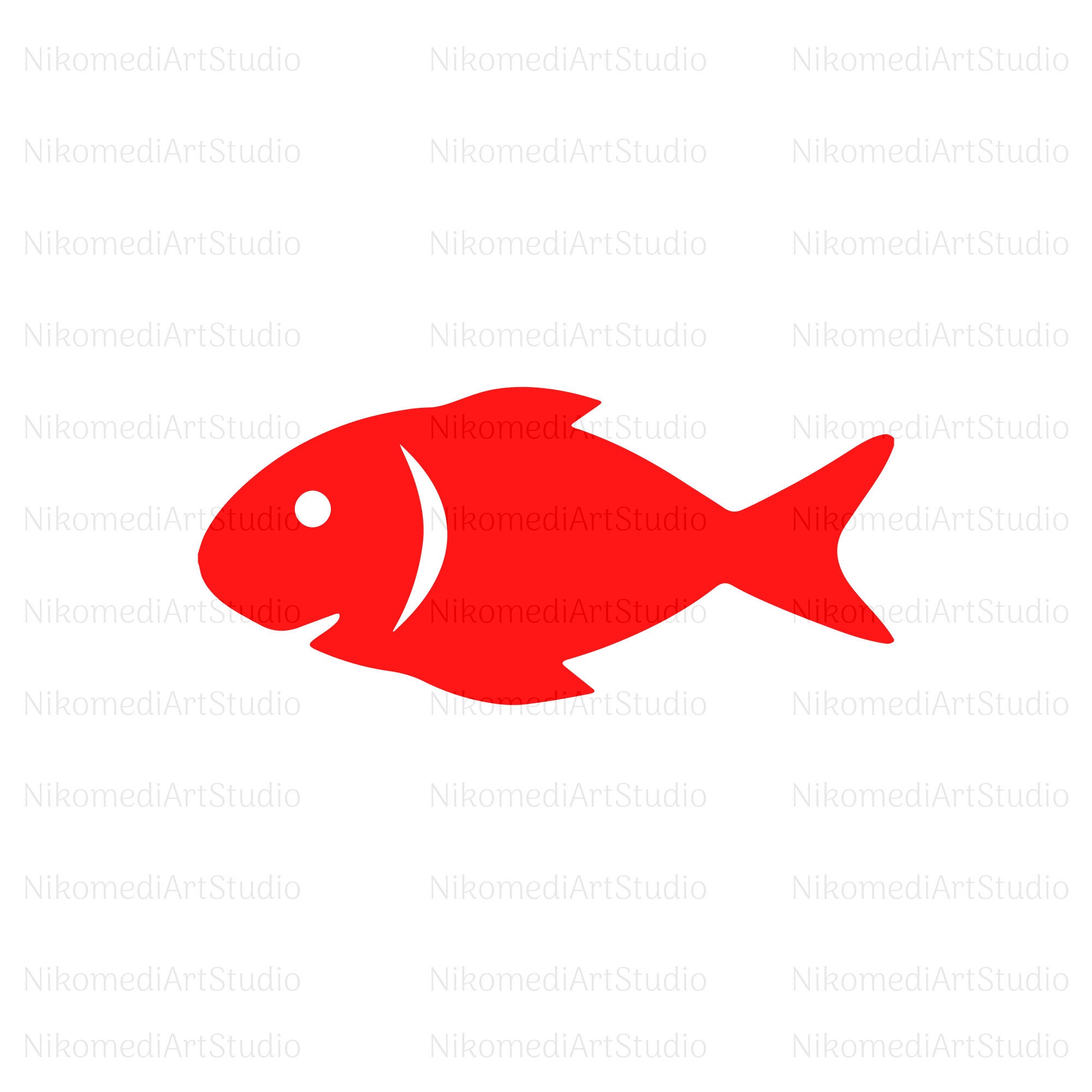 Fish SVG Cute Fish Svg Fishing Marine Vector Cut File - Etsy Australia