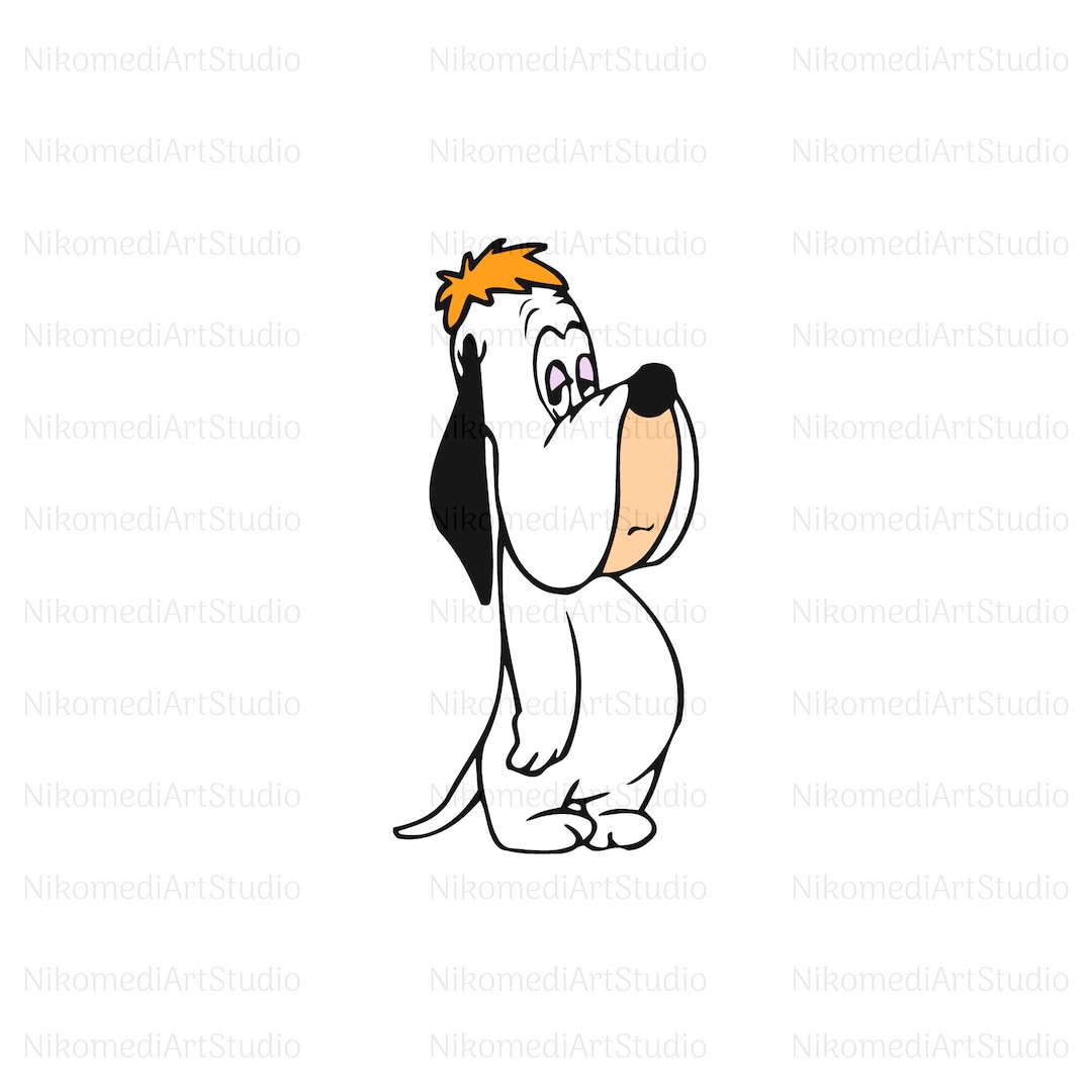 Droopy SVG, Cricut, Cartoon Character Svg File, Cartoon SVG, Silhouette ...