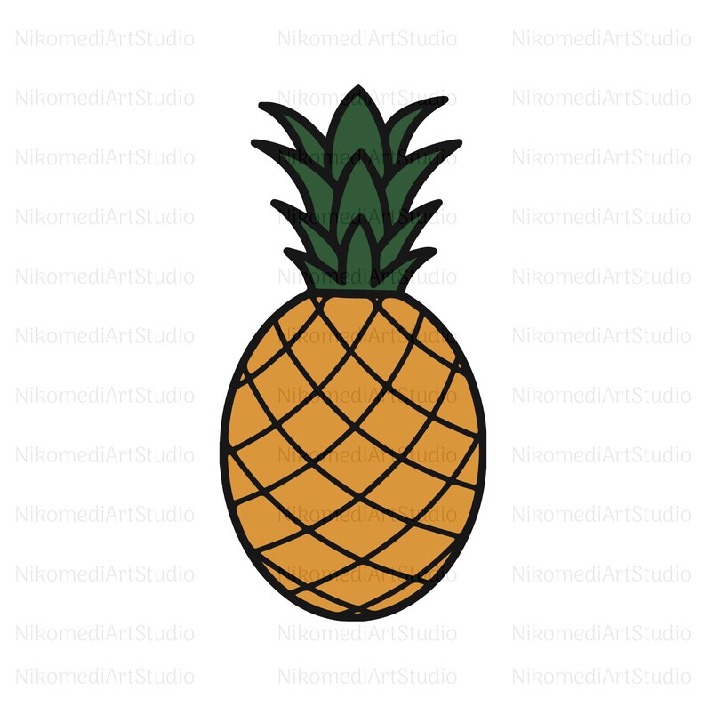 Fruit SVG Bundle, Cut File, Layered, Strawberry, Watermelon, Pineapple ...