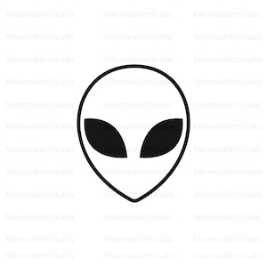 Alien Bundle SVG, Design Files for Cricut, Silhouette Cut Files, Cute ...