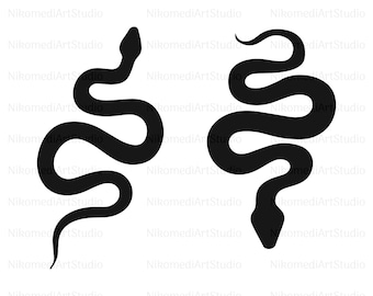Snake SVG, Reptile SVG, Snake Silhouette SVG, Cut File Cricut - Etsy UK