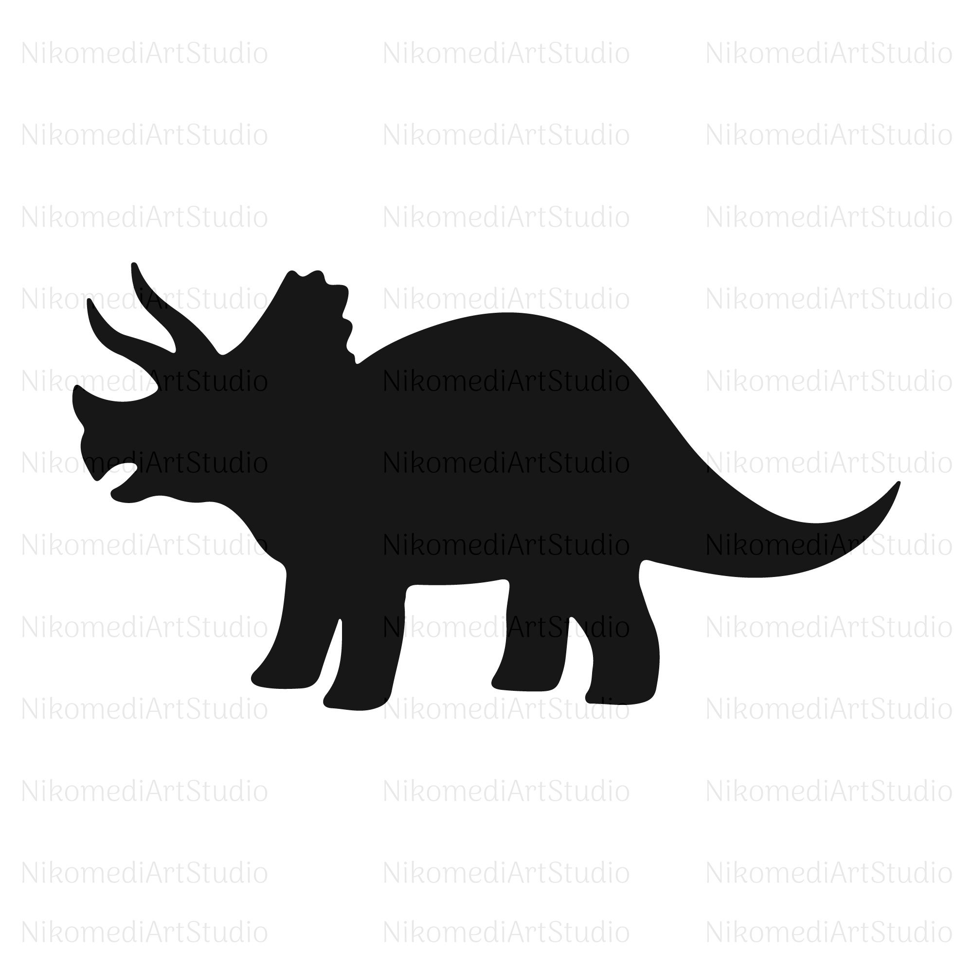 Dinosaur Svg Bundle | Dinosaur Clipart Png | Dinosaur Silhouette Svg ...