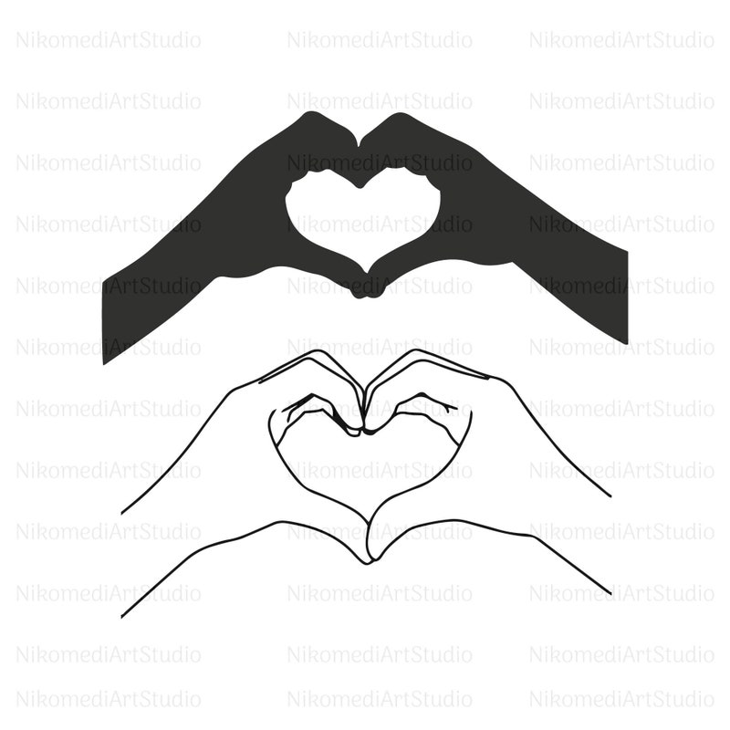 Heart Signs Stick - Etsy UK