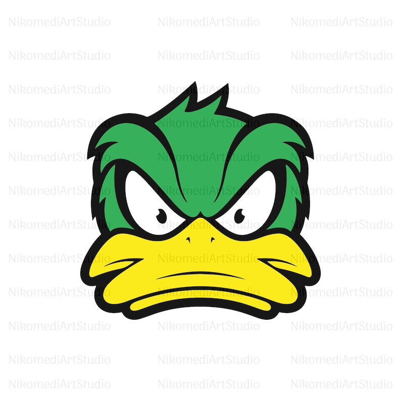 Duck Mascot Sports Team SVG & JPEG Instant Download Digital Download ...