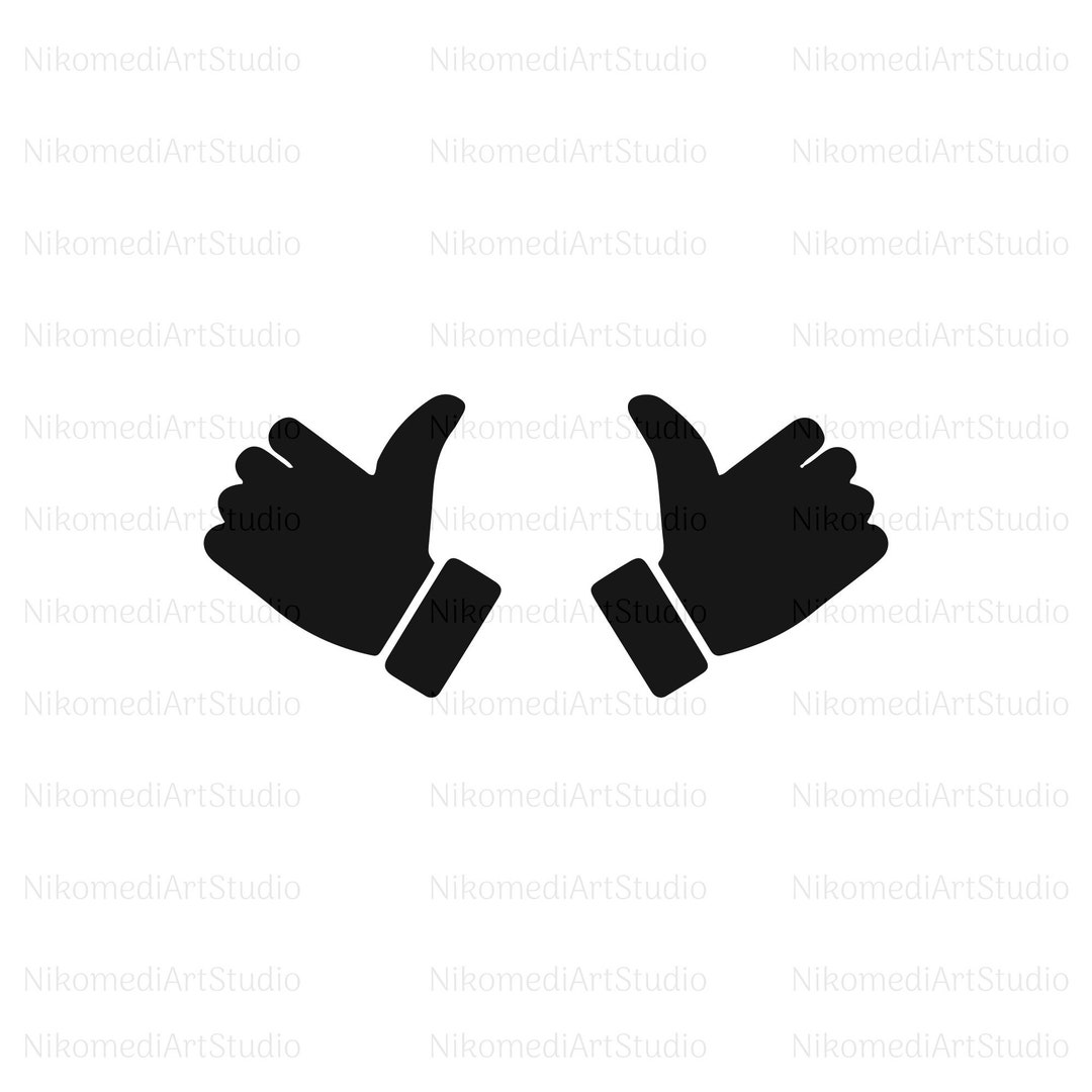 Thumbs Svg Thumbs up Svg Svg Files for Cricut Commercial - Etsy