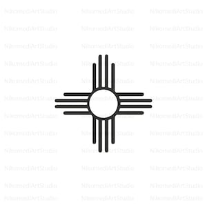 Zia Symbol SVG, Digital SVG, Digital Download, Instant Download, Png ...