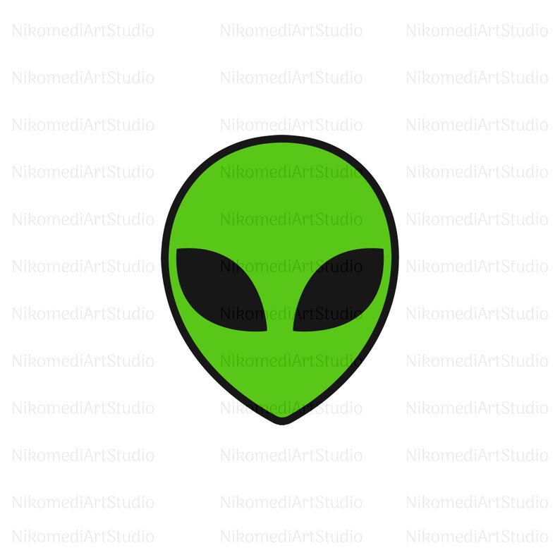 Alien Bundle SVG, Design Files for Cricut, Silhouette Cut Files, Cute ...