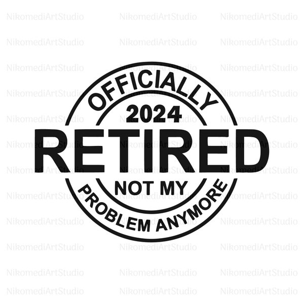 Retired Svg - Etsy