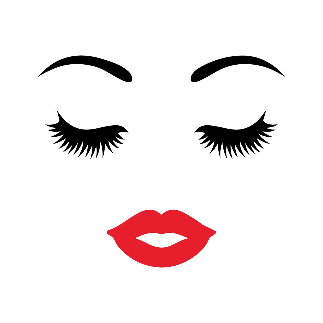 INSTANT Download. Woman Face Svg Cut File and Clip Art. Wf_2. Personal ...