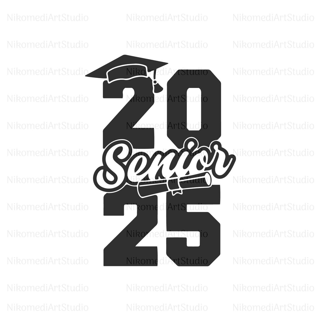 Graduado 2025 Svg, Turma de 2025 SVG, Graduado 2025 Svg Cricut ...