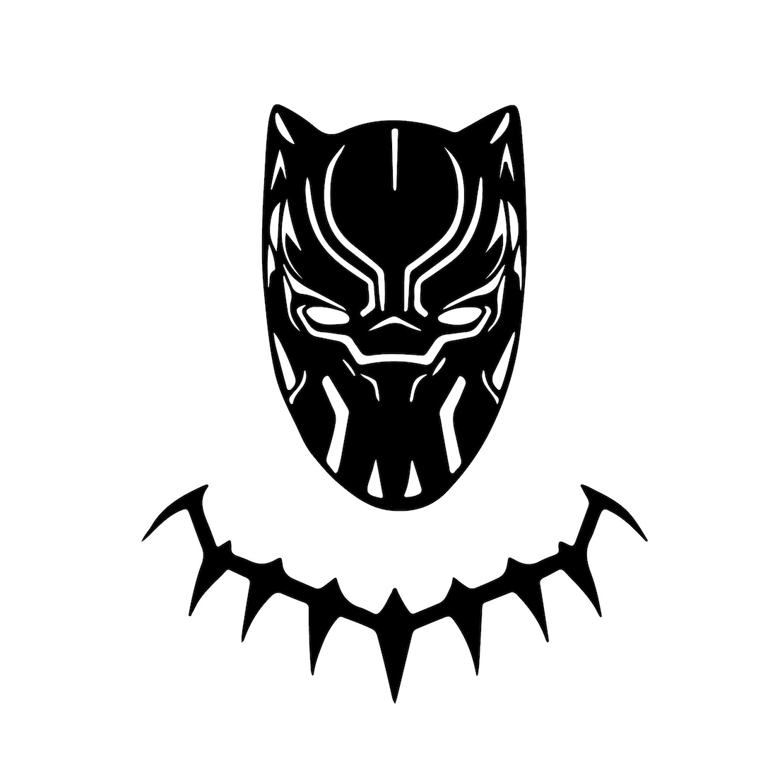 WAKANDA FOREVER SVG Black Panther Png File Instant Download Wakanda ...
