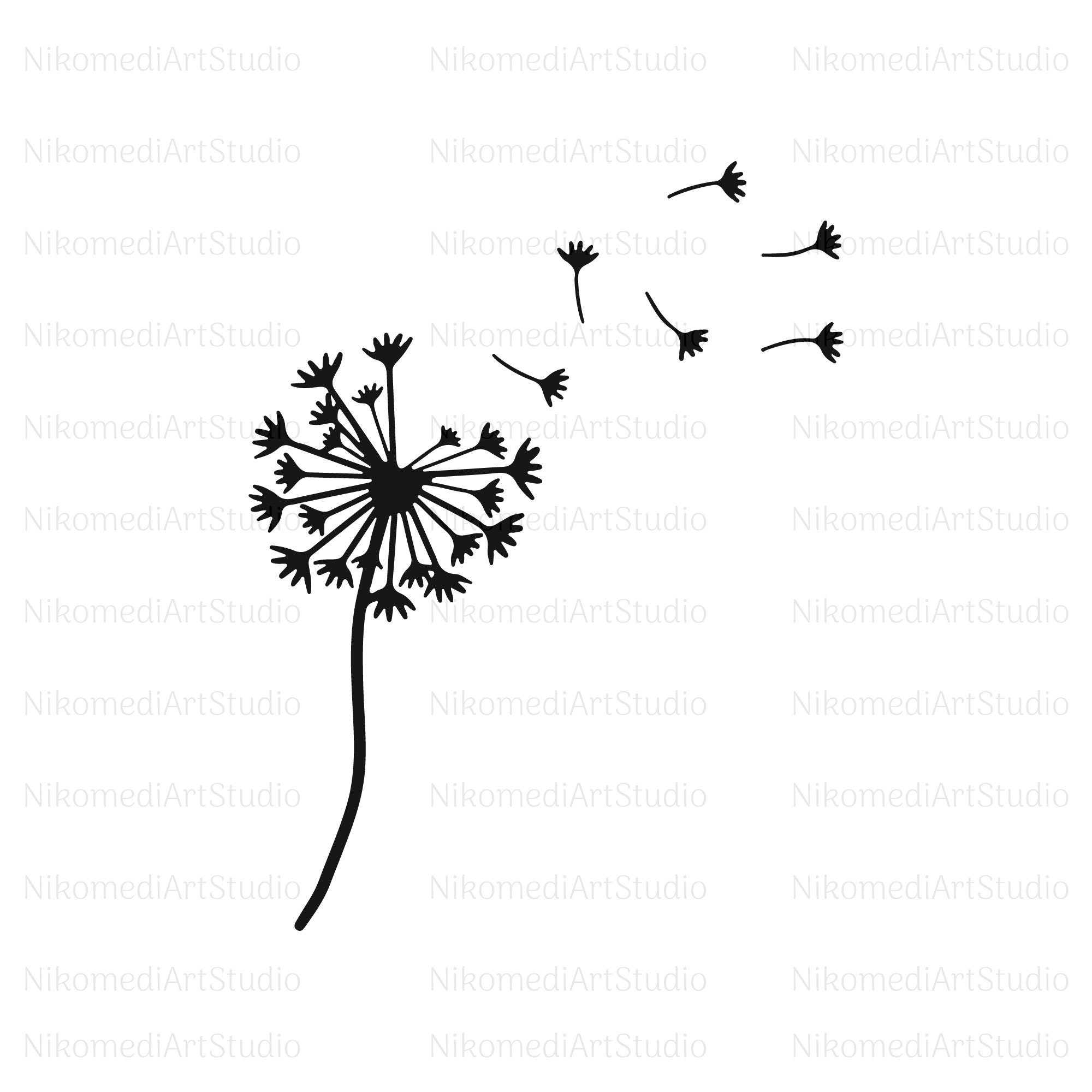 Pusteblume SVG PNG JPG Pusteblumen Svg Bundle Sofort - Etsy Schweiz